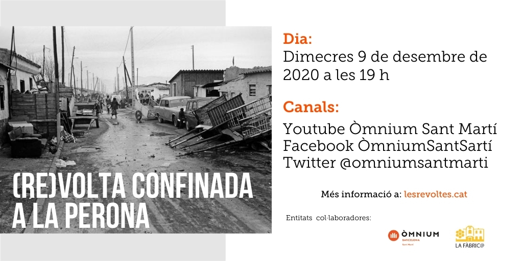 (Re)volta confinada La Perona - Òmnium Cultural